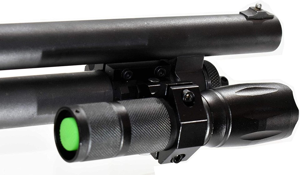 Remington 870 12 gauge pump flashlight with mount hunting tactical home ...