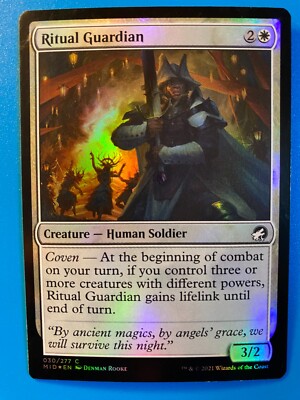 MTG 1x FOIL Ritual Guardian Adventures in the Forgotten Magic Gathering ...