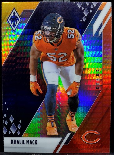 2021 Panini Phoenix Khalil Mack Fire Burst Fanatics Box Set Bears B165 ...