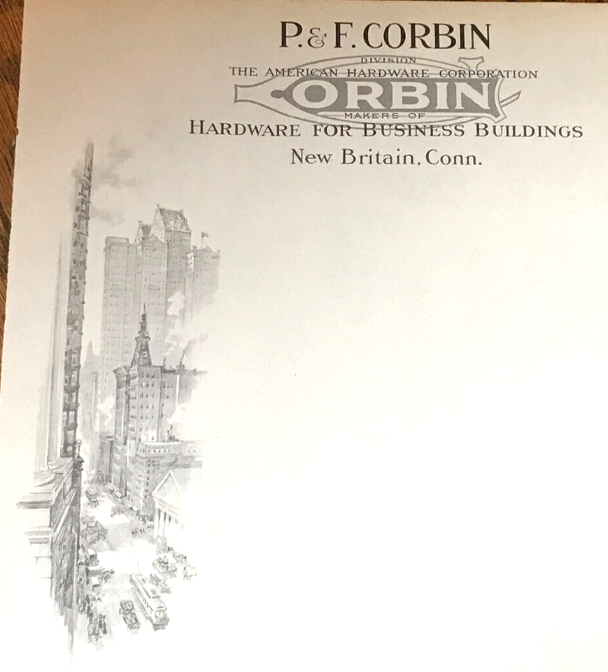 1920s P. & F. Corbin Hardware American Hardware Corp. New Britain, Conn ...
