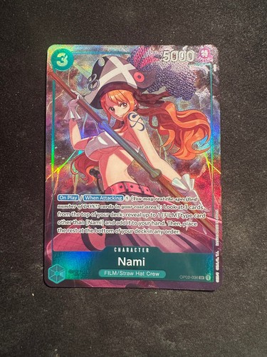 Nami - OP02-036 - Promo - One Piece Card Game - Best Vol1 N/M | eBay