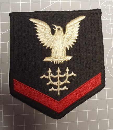 US Navy Ocean Systems Technician rate patch PO3 Petty Officer Third ...