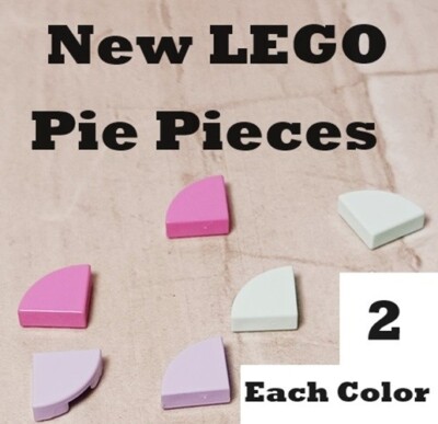 New LEGO Triangle Pieces 6 Solid Colors Light Aqua Dark Pink Lavender ...
