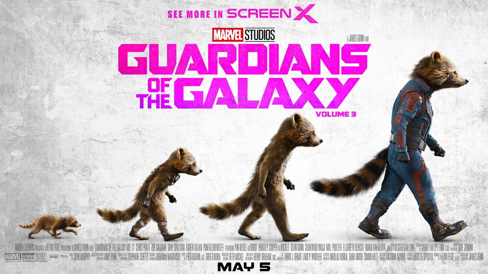 Rocket Raccoon Movie Poster