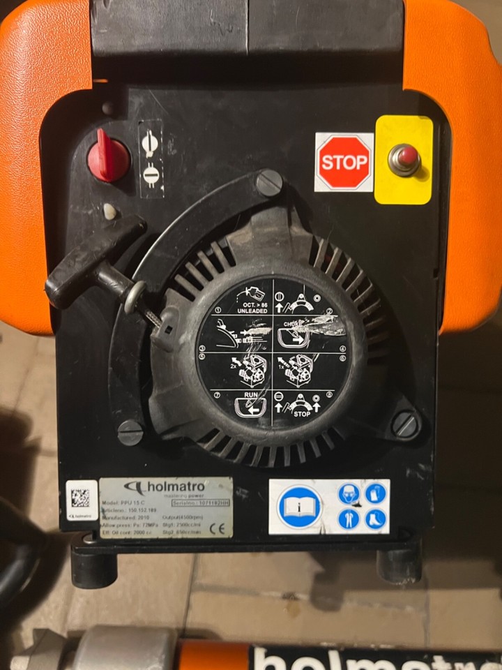 Holmatro Hydraulic Rescue Set inc. PPU 15C, CT 4150C, RA4315C and ...