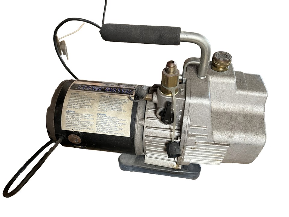 Yellow Jacket 93560 SuperEvac 6 CFM VAC Pump 686800935607| eBay
