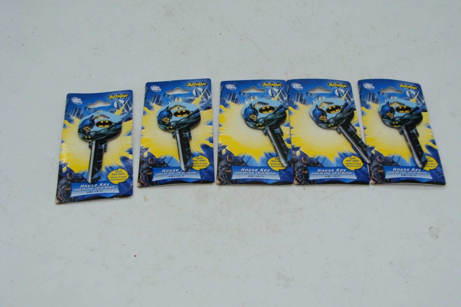 Lot of 5 Batman Hyko House Key Blanks | eBay