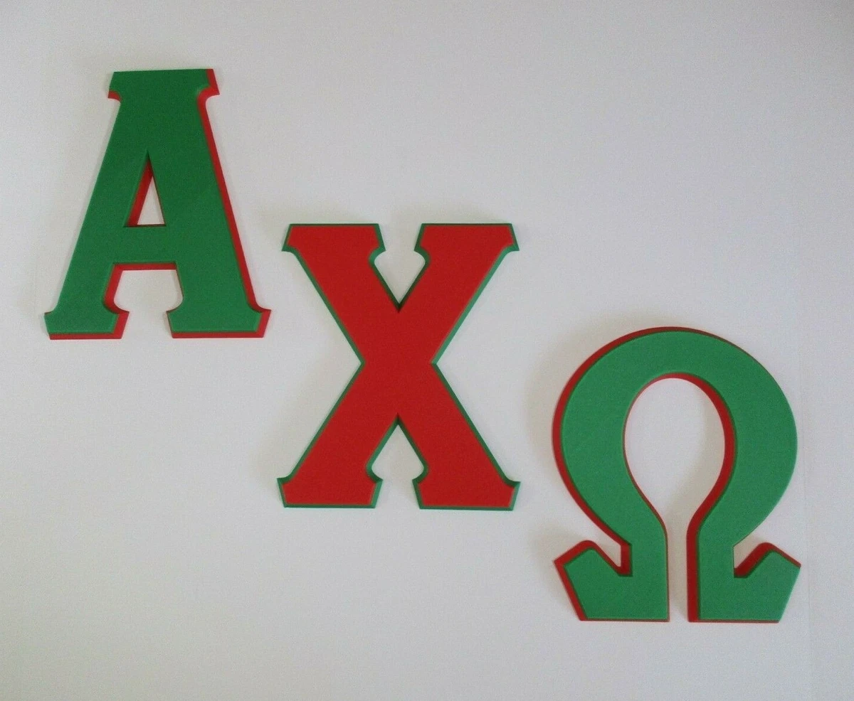 Axo Greek Letters