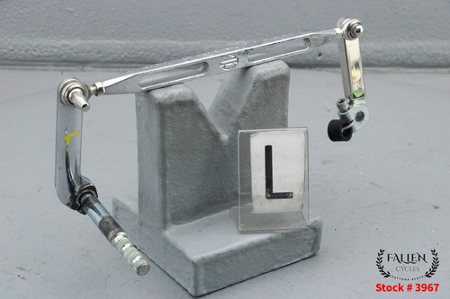 2013 Harley Road Glide CVO Gear Shift Linkage Assembly SLOTTED CHROME ...