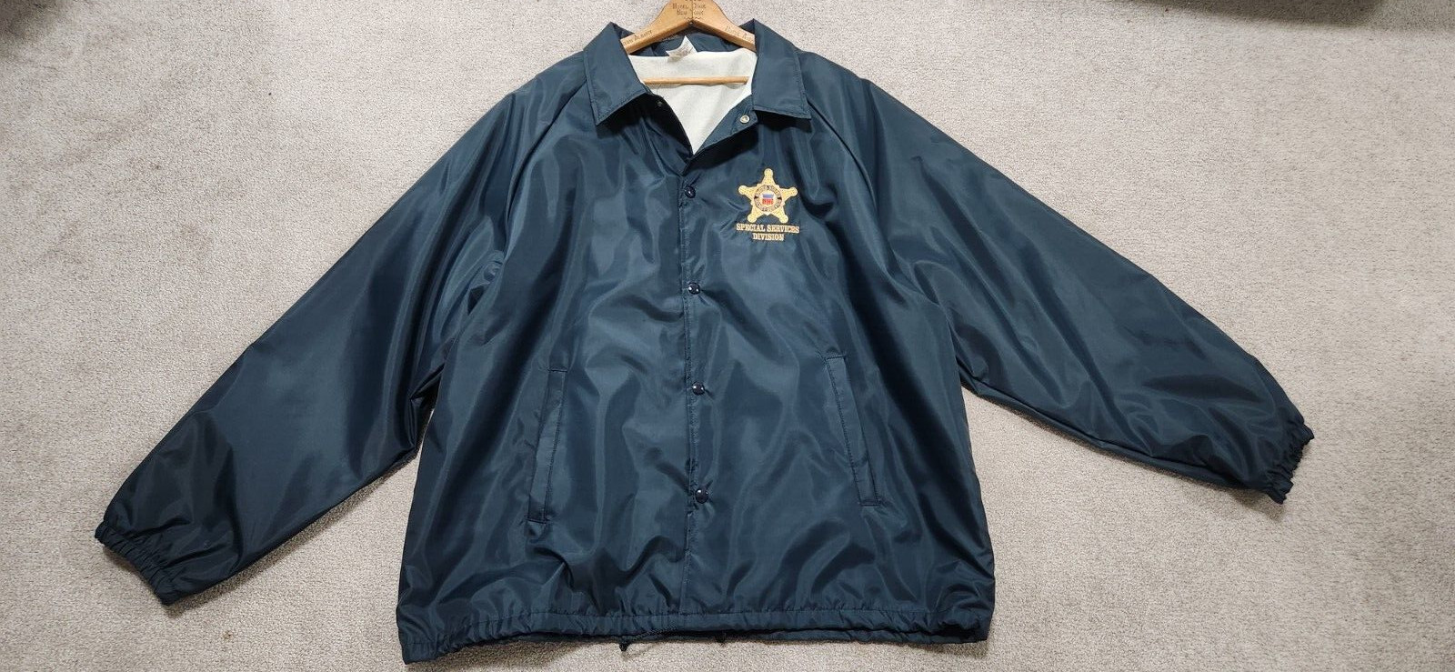 Vtg Auburn Sportswear U.S. Secret Service Jacket Wi… - Gem