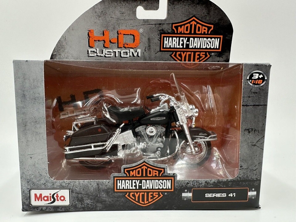 1:18 Maisto Harley-Davidson Die-Cast Motorcycles – HD Custom Series ...