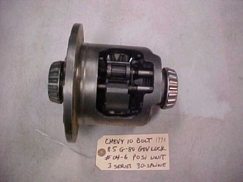 Chevy 10 bolt 8.5 G-80 Gov-lock #04-6 posi unit 30 spline 3 series. | eBay