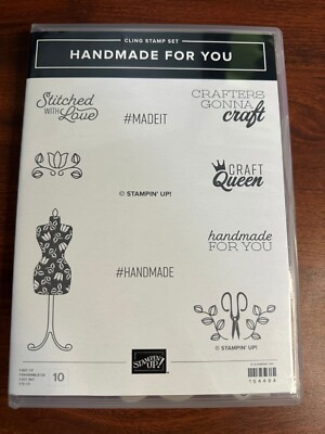 Stampin Up Cling Mount Stamp Set ~ Handmade For You | eBay
