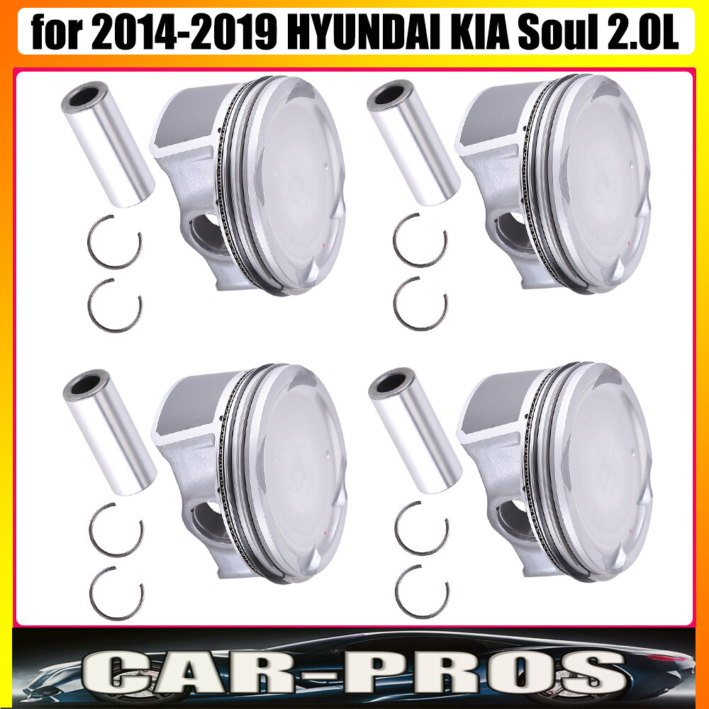 Piston Ring & Pistons Set for 2014-2019 HYUNDAI KIA Soul 2.0L 23041 ...