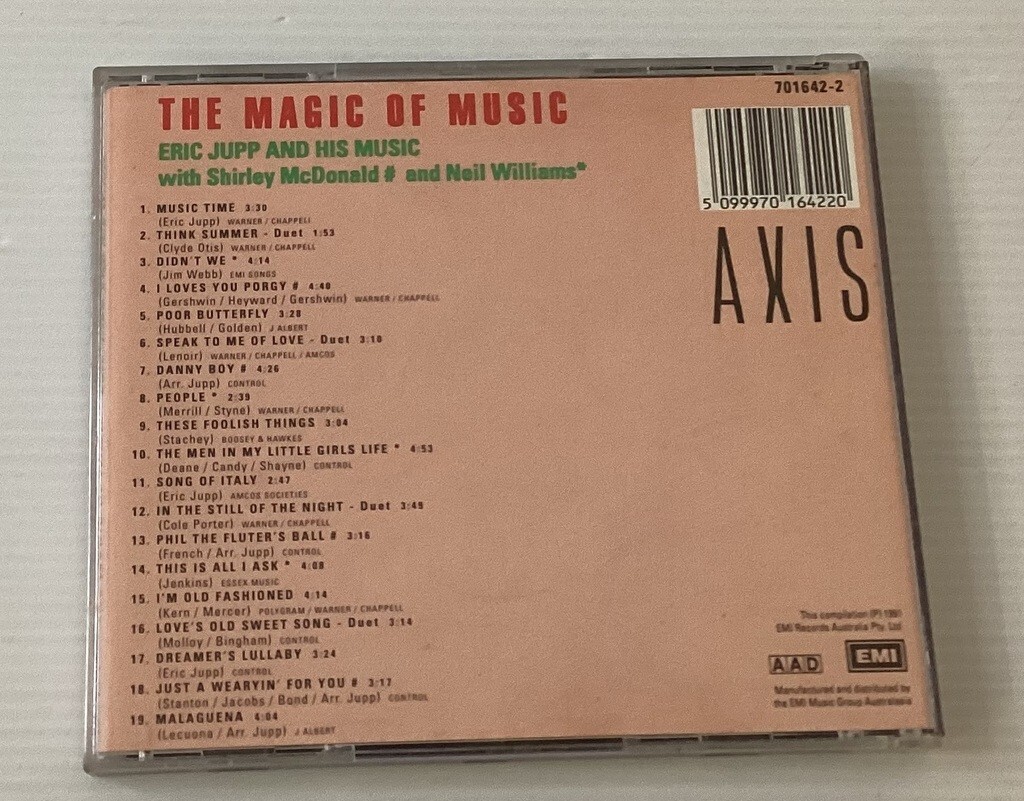 Eric Jupp And His Music, Shirley McDonald, Neil Williams – The Magic of ...