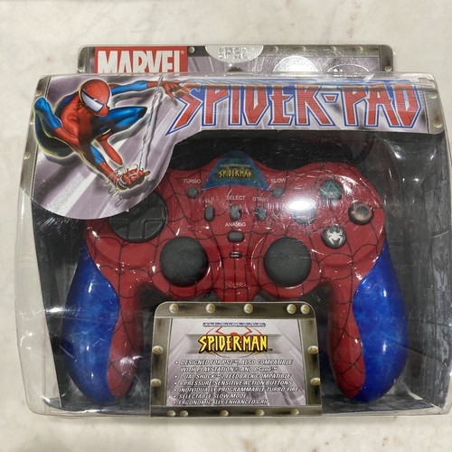 OPEN BOX Playstation 2 PS2 Dual Shock Spider-Man SpiderPad Naki ...