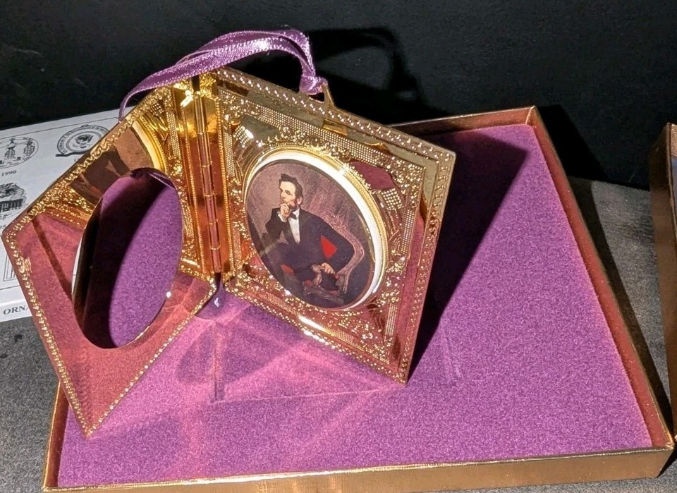 1999 White House Historical Association 24k Gold GP Ornament IOB ...