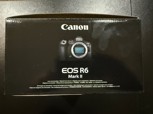 Canon EOS R6 Mark II - Minimal Use - Only 6% shutter wear | eBay