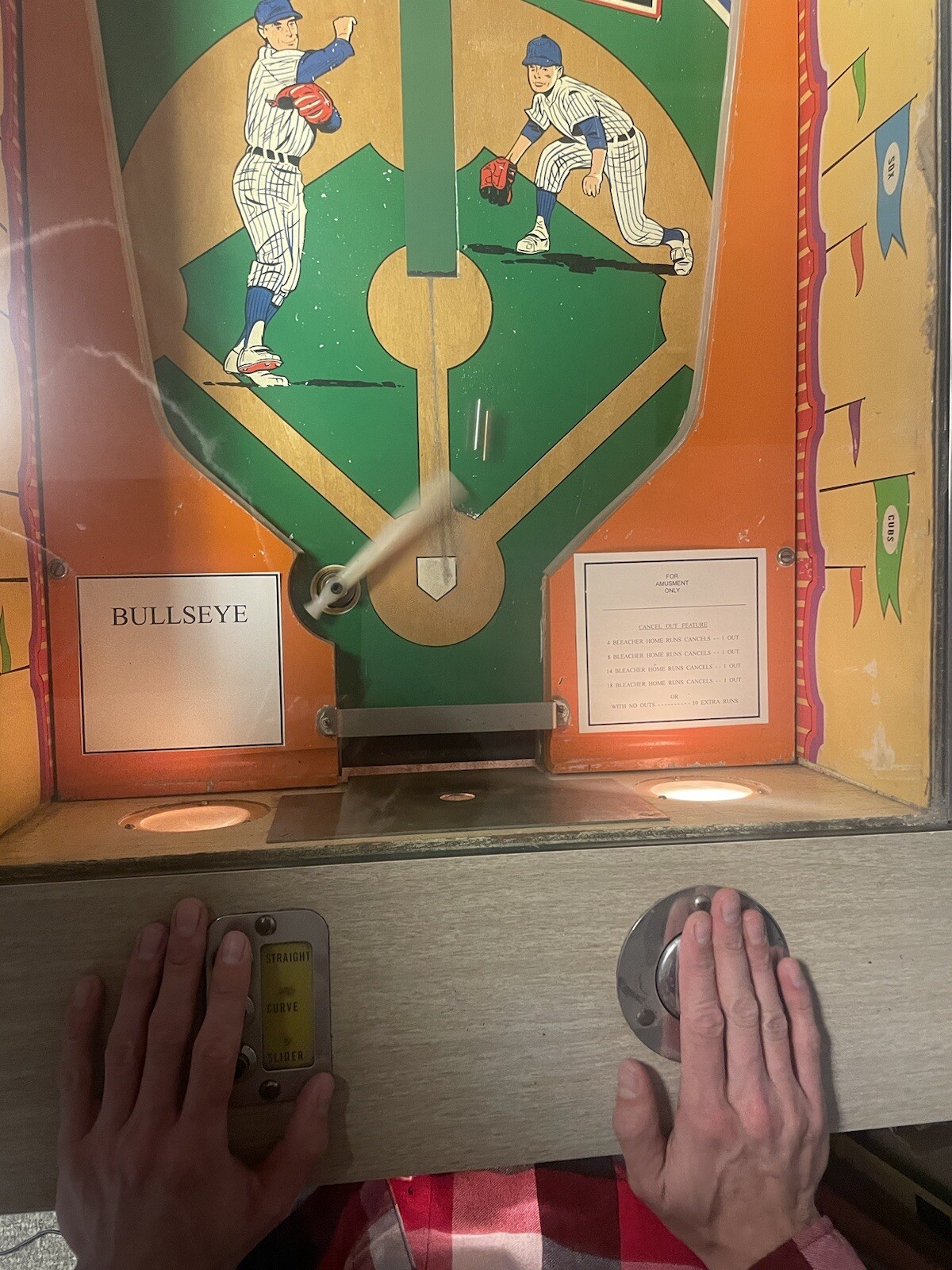 Chicago Coin Bullseye Baseball Pinball | eBay