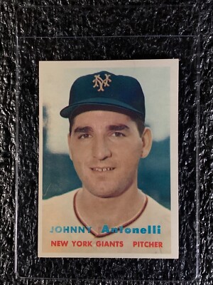 1957 Topps Baseball #105 Johnny Antonelli EX/MT | eBay