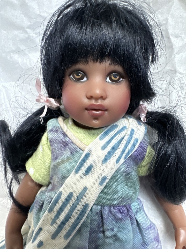 Helen Kish RILEY’S WORLD 2005 ANJALI 8” Dressed Doll Riley’s Pen Pal ...