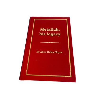 Metallak His legacy HC 1st Edition 1988 Alice Daley Noyes | eBay