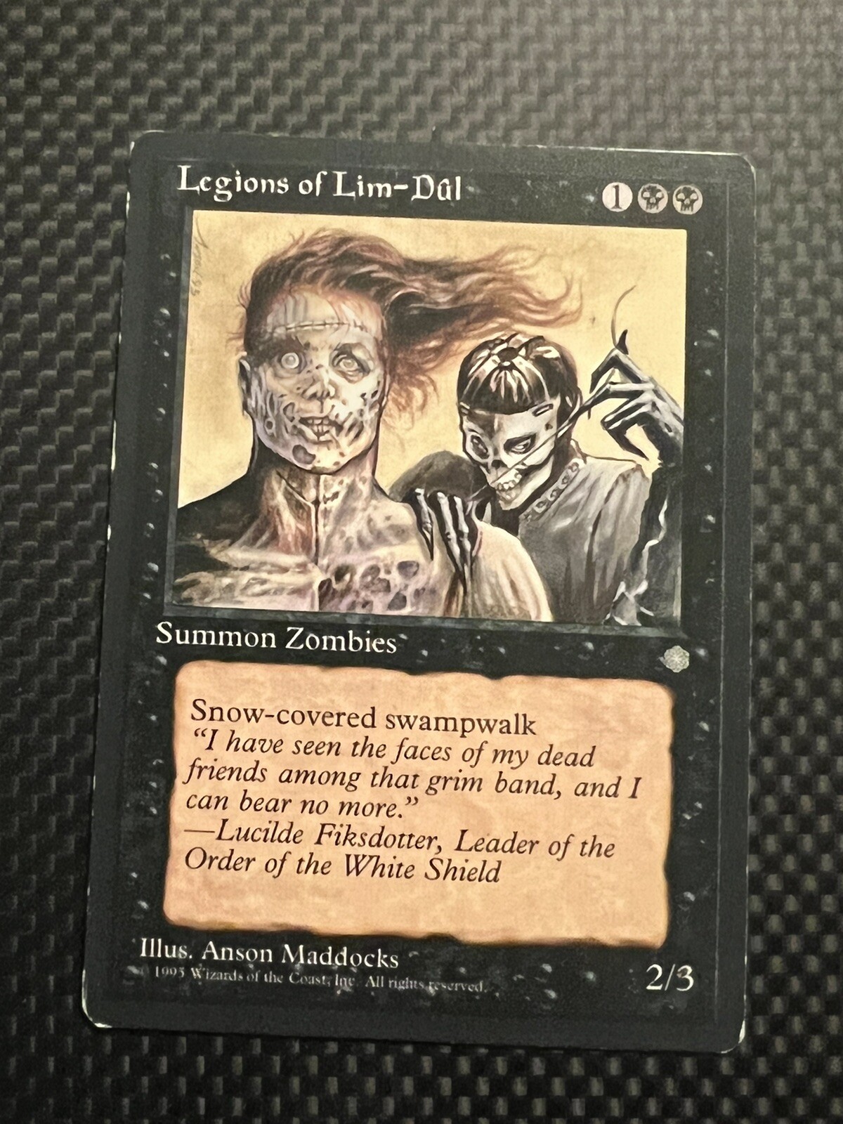 1995 MAGIC THE GATHERING - ICE AGE - LEGIONS OF LIM DUL | eBay