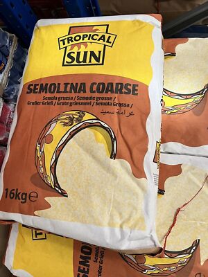 Tropical Sun Semolina Coarse Flour - 16 KG (Durum Wheat) | eBay UK