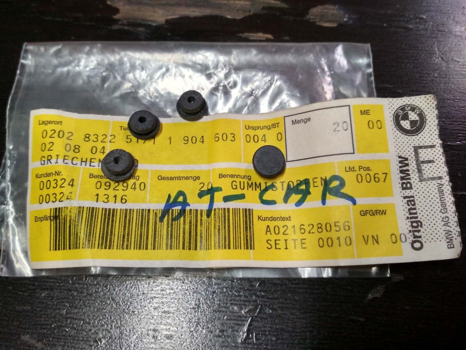 BMW blind caps(4) !!NEW!! GENUINE 51711904603 | eBay