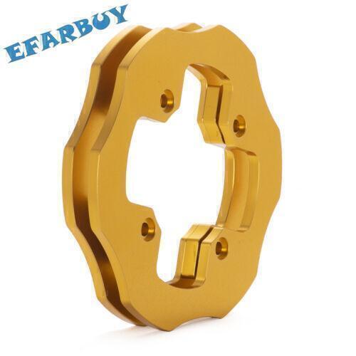 CNC Gold Rear Dual Sprocket Guard Chain Protector for Suzuki Quadsport ...