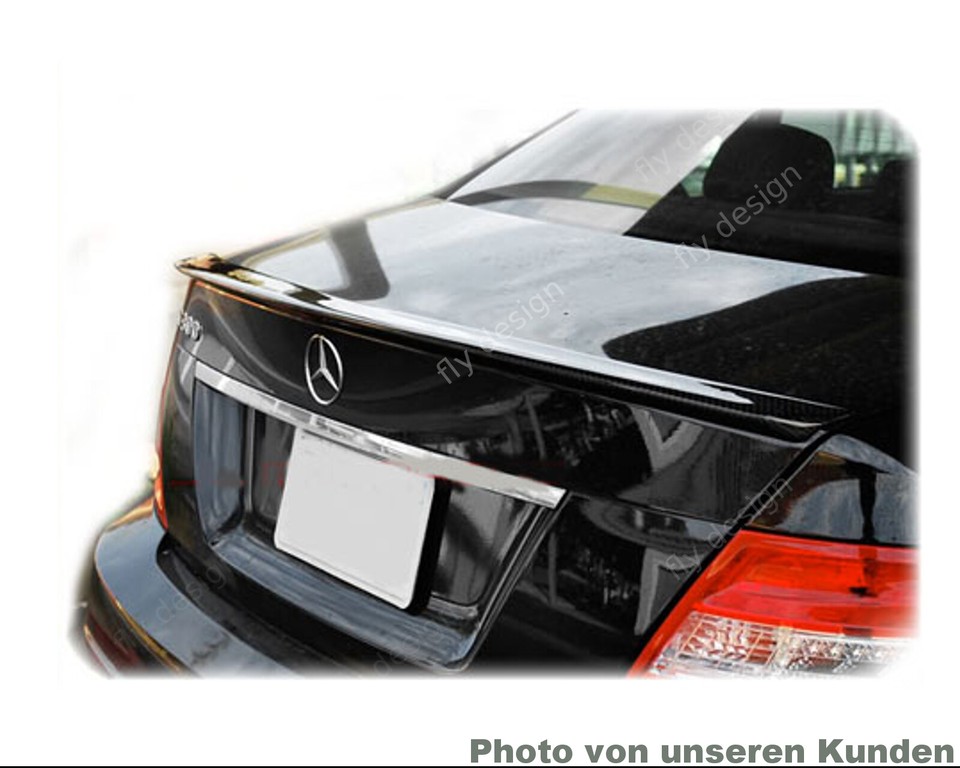 Spoiler ABS Per MERCEDES C-Class W204 Sportivo 2007-2015 Benz | eBay