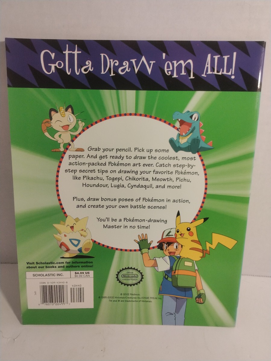 Pokemon Drawing Book 1 How To Draw Pokemon Brand New!