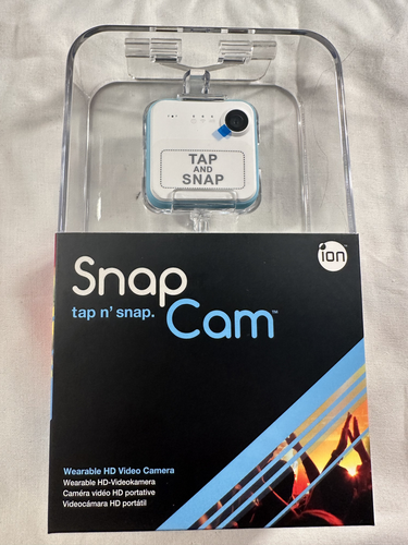 SNAP CAM/10 GB/BRAND NEW IN CASE/WHITE/WEARABLE CAMERA | eBay
