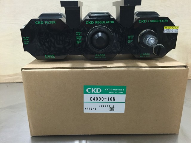 CKD Filter Regulator Lubricator C4000-10N can be in place of C4000-10N ...