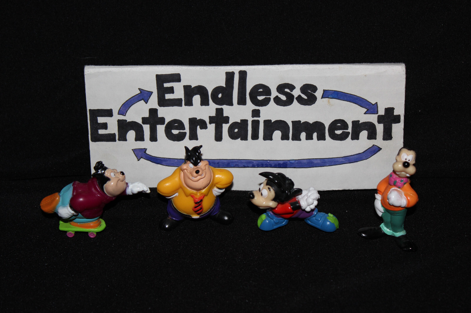 Goof Troop Figure Set Lot of 4 Characters Goofy Max Pete P.J. Pete ...