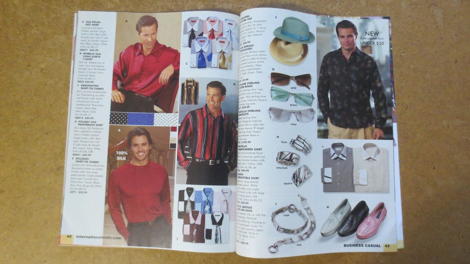 International Male Catalog FASHION Underwear Male Models John Coulter ...