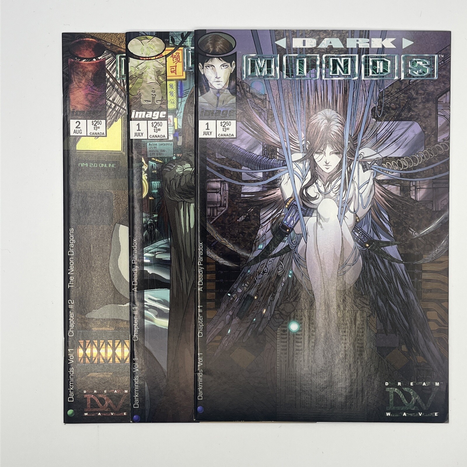 Dark Minds 1 (x2), 2 VF/NM Pat Lee Dreamwave | eBay