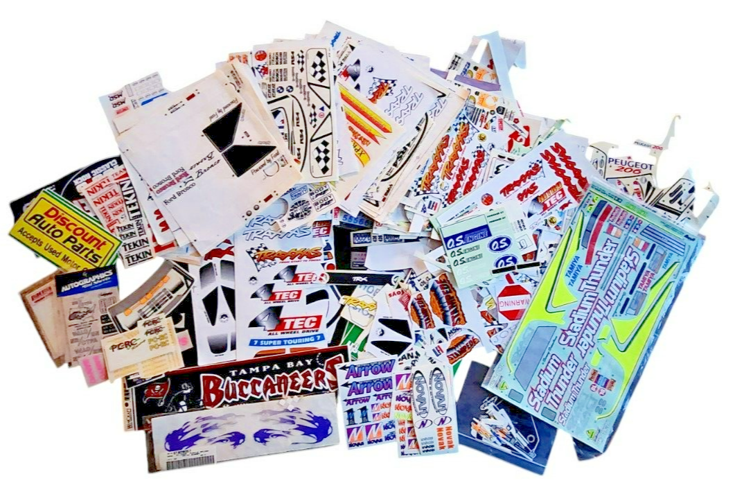 Traxxas Stickers - Mixed Lot of RC Car Stickers | eBay