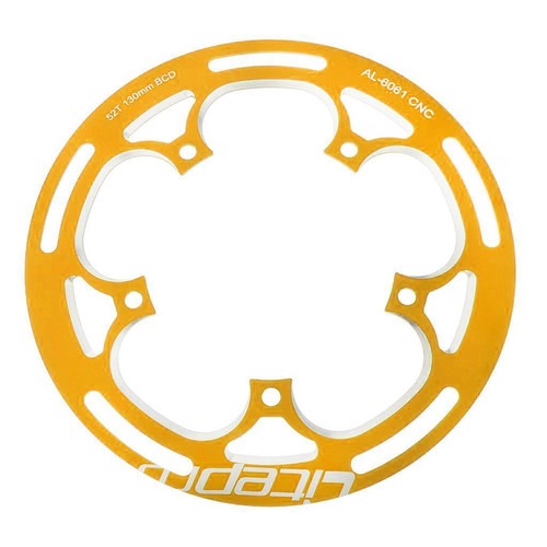 Aluminum Alloy Folding Road Bike Chainring Guard BCD130 52T Bicycle ...