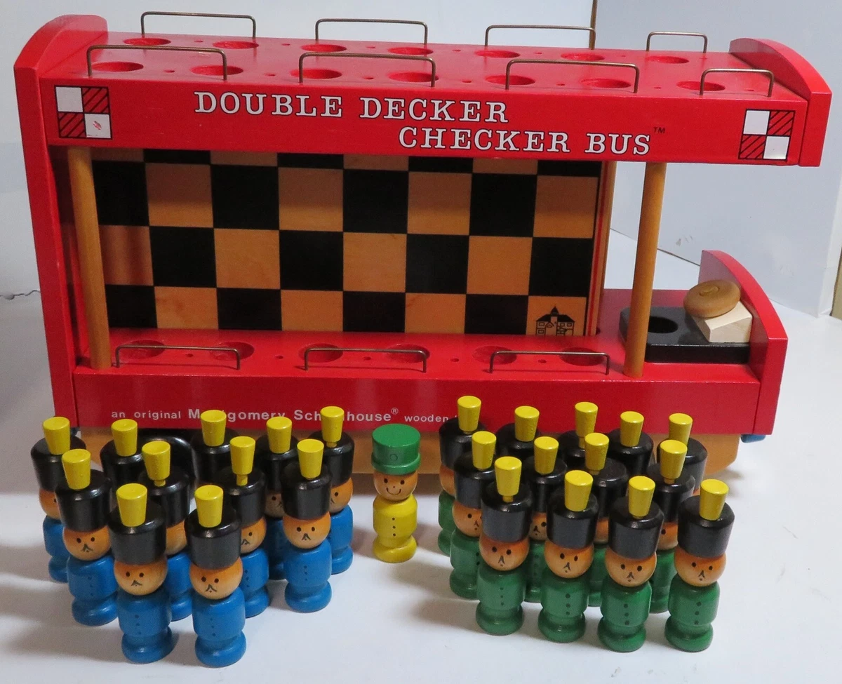 Vintage Checker Bus