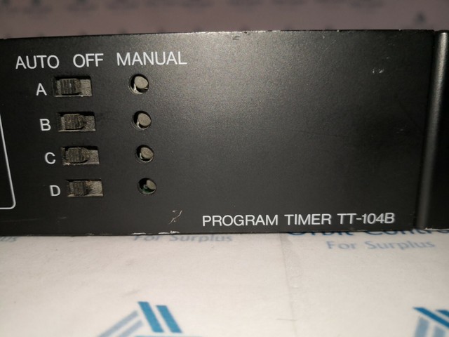 Tt-104b for Four Times of TOA Program Timers Road Sound System F31 for sale online | eBay