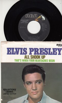 ELVIS PRESLEY - ALL SHOOK UP - COLLECTORS' SERIES 45 WPS | eBay