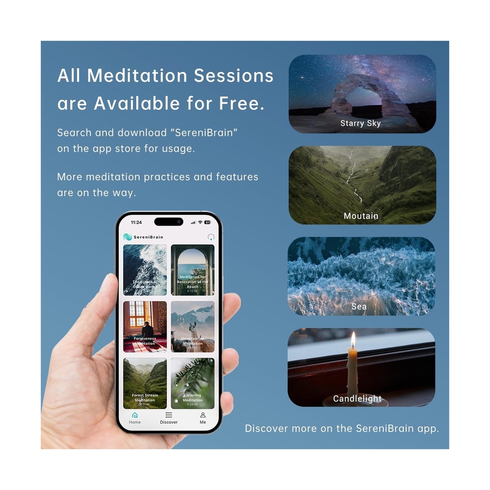 Biosensing Meditation Headband - Real-Time Feedback with Dynamic Visual ...