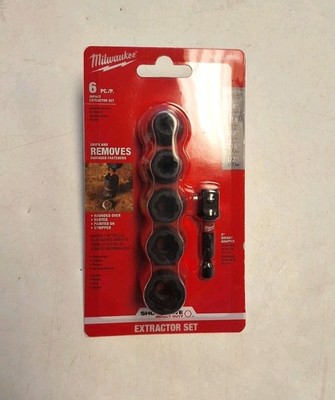 Milwaukee 6pc. Impact Extractor Set Model 48-32-8000 New | eBay