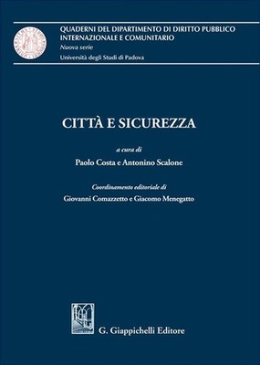 Libro Nuovo - Costa-Scalone (Cur)-Citta E Sicurezza - Giappichelli | eBay