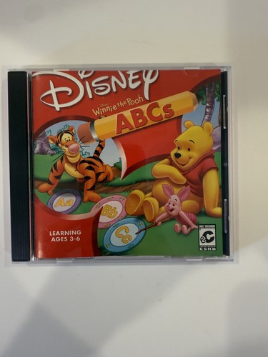Disney Interactive Winnie The Pooh: ABCs PC CD-Rom Game Software Ages 3 ...