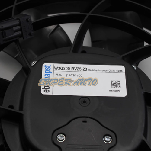 1Pcs New W3G300-BV25-23 Axial Fan 26VDC 380W For Bus Water Tank ...