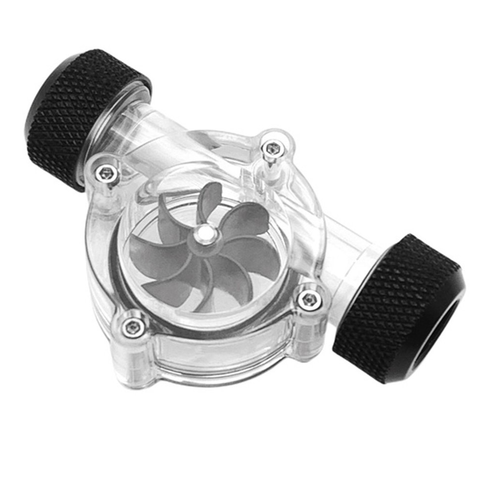 For Computer Cooling Water Flow Meter Computer Cooling Setup Compact ...