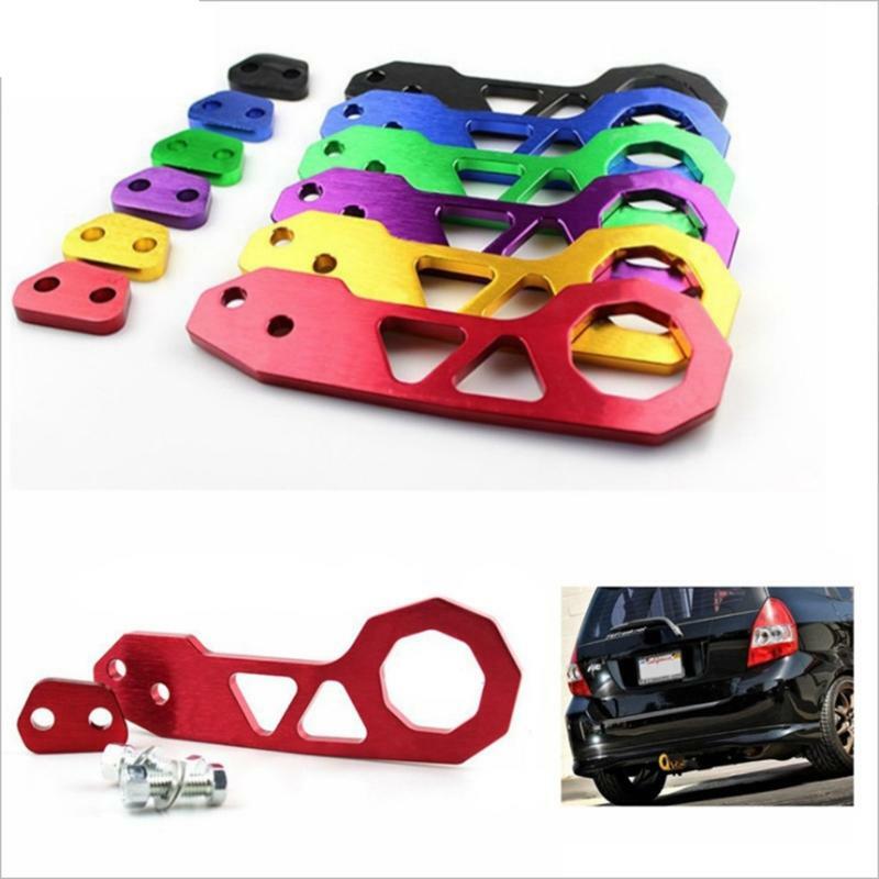 Hauling Tow Hook Aluminum Alloy Car Auto Rear Bumper Trailer Hook ...