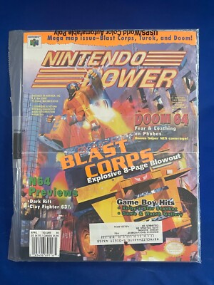Vintage 1997 Nintendo Power Volume 97 Blast Corps Unopened Sealed DOOM 64 | eBay